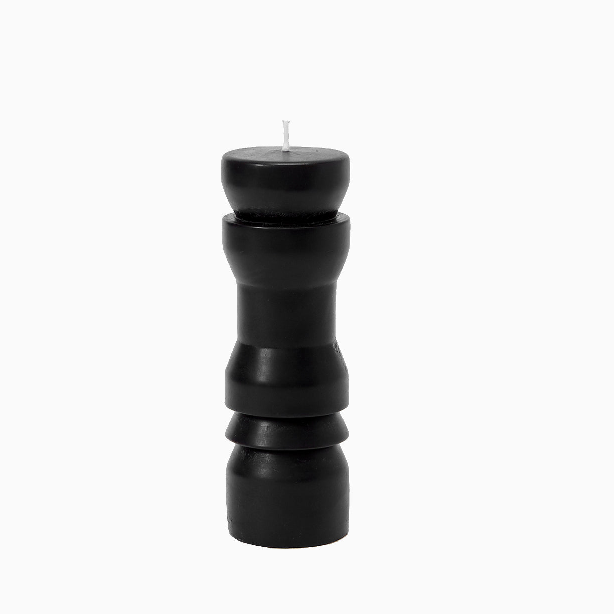 Areaware Totem Candle Medium - Black – Arrival Hall