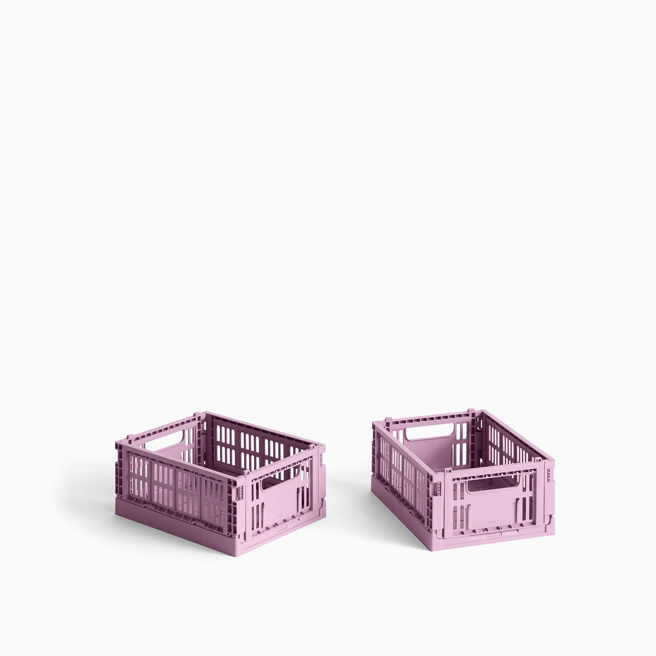 HAY Colour Crate Mini Set of 2 - Dusty Rose – Arrival Hall