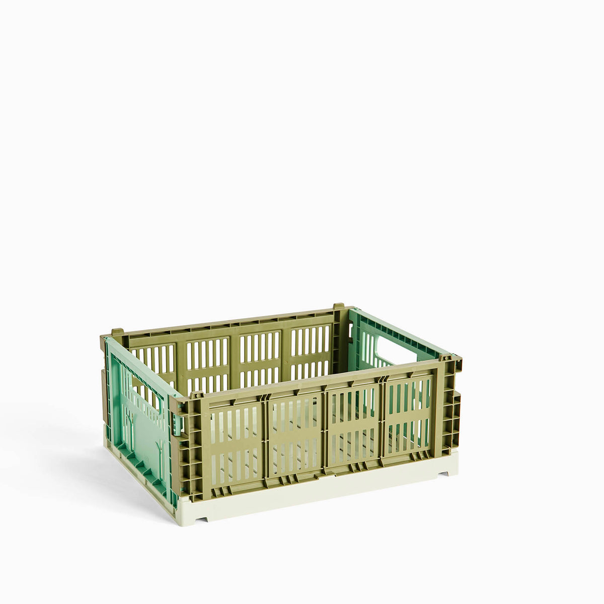 HAY Colour Crate Mix Medium V2 - Olive and Dark Mint – Arrival Hall