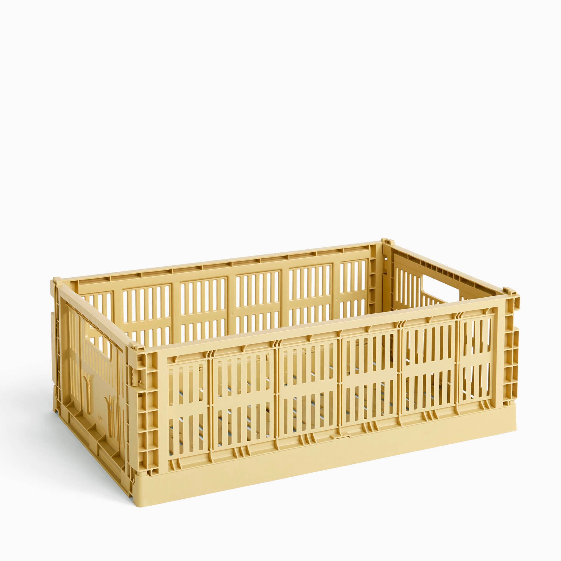 HAY Colour Crate Large V2 - Golden Yellow – Arrival Hall