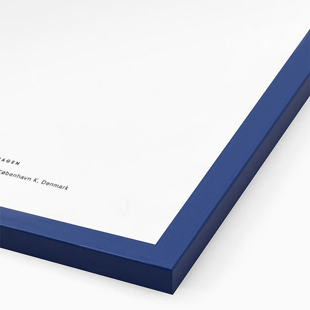 The Poster Club Frame - Blue – Arrival Hall