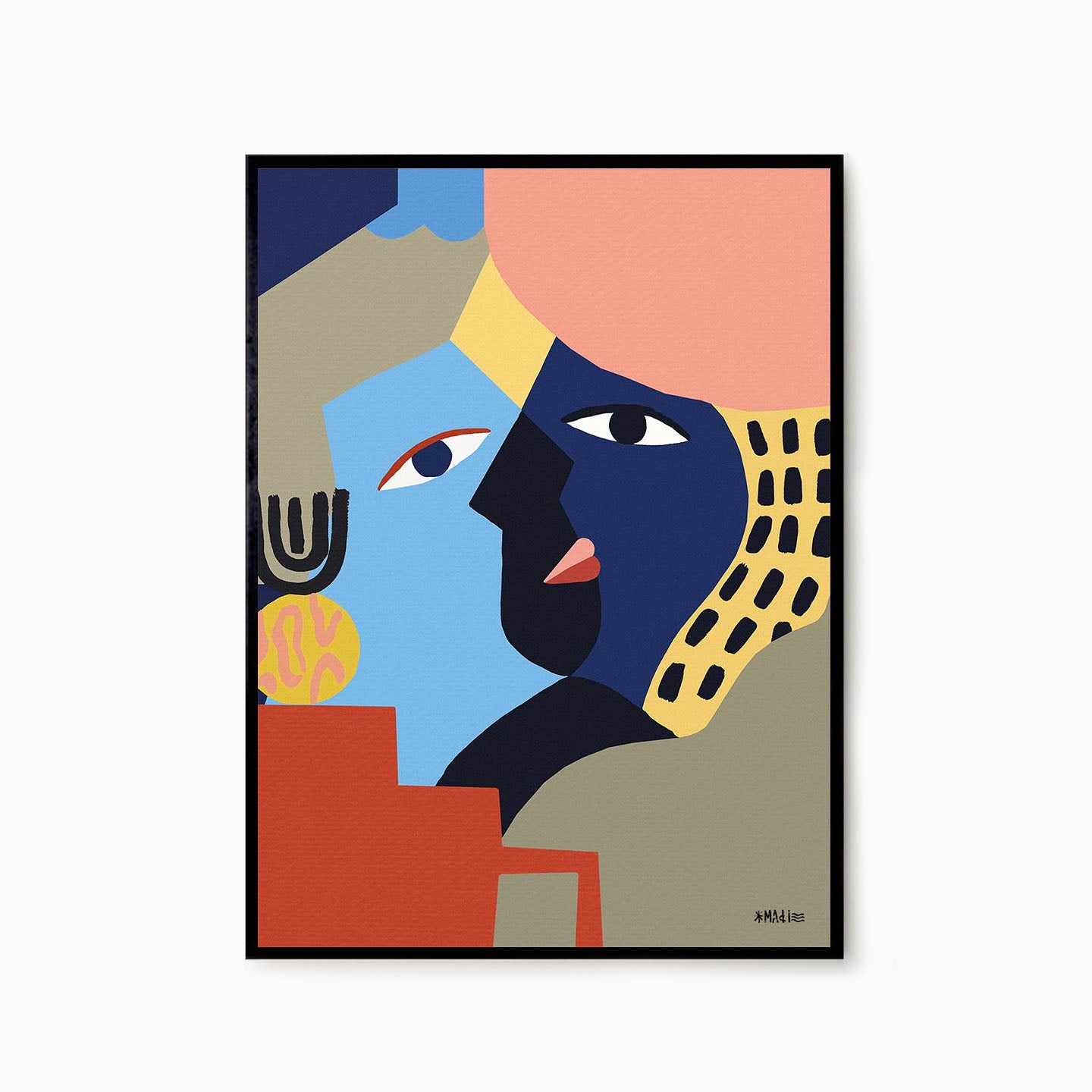 The Poster Club Madi - The Kiss – Arrival Hall