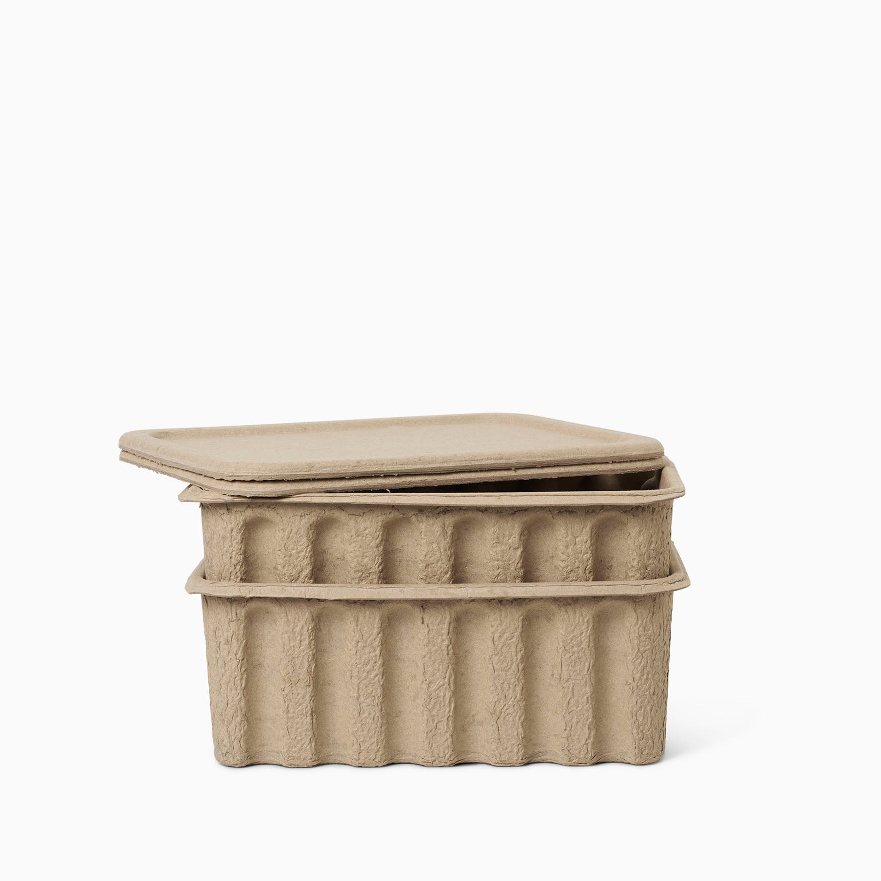 Ferm Living Paper Pulp Box - Large (Set of 2) – Arrival Hall