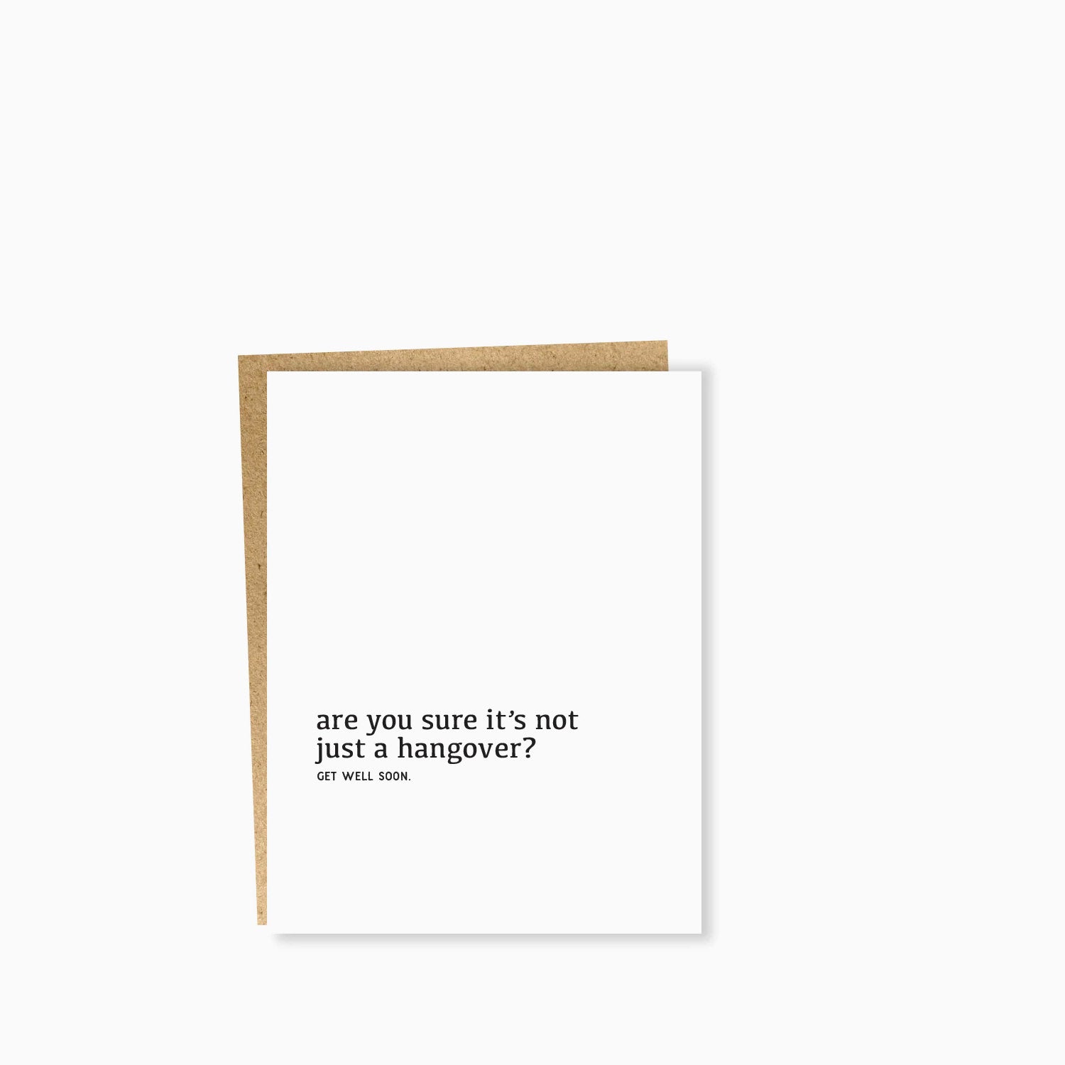 Sapling Press Card - Hangover – Arrival Hall